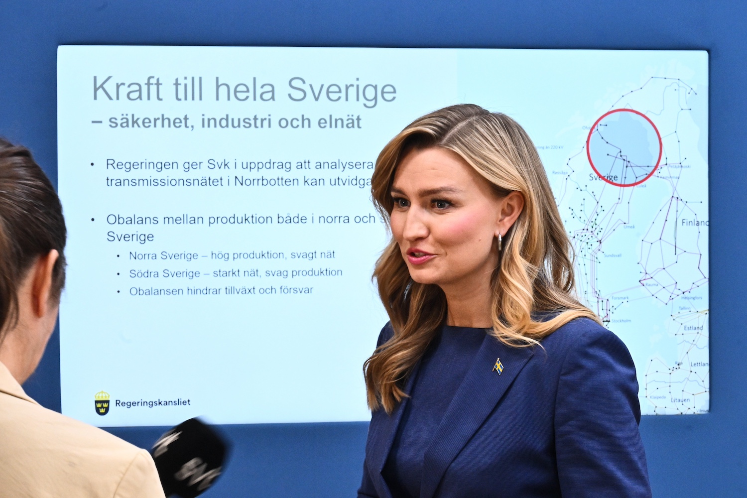 Regeringen vill se ett elprisområde i Sverige - Syre
